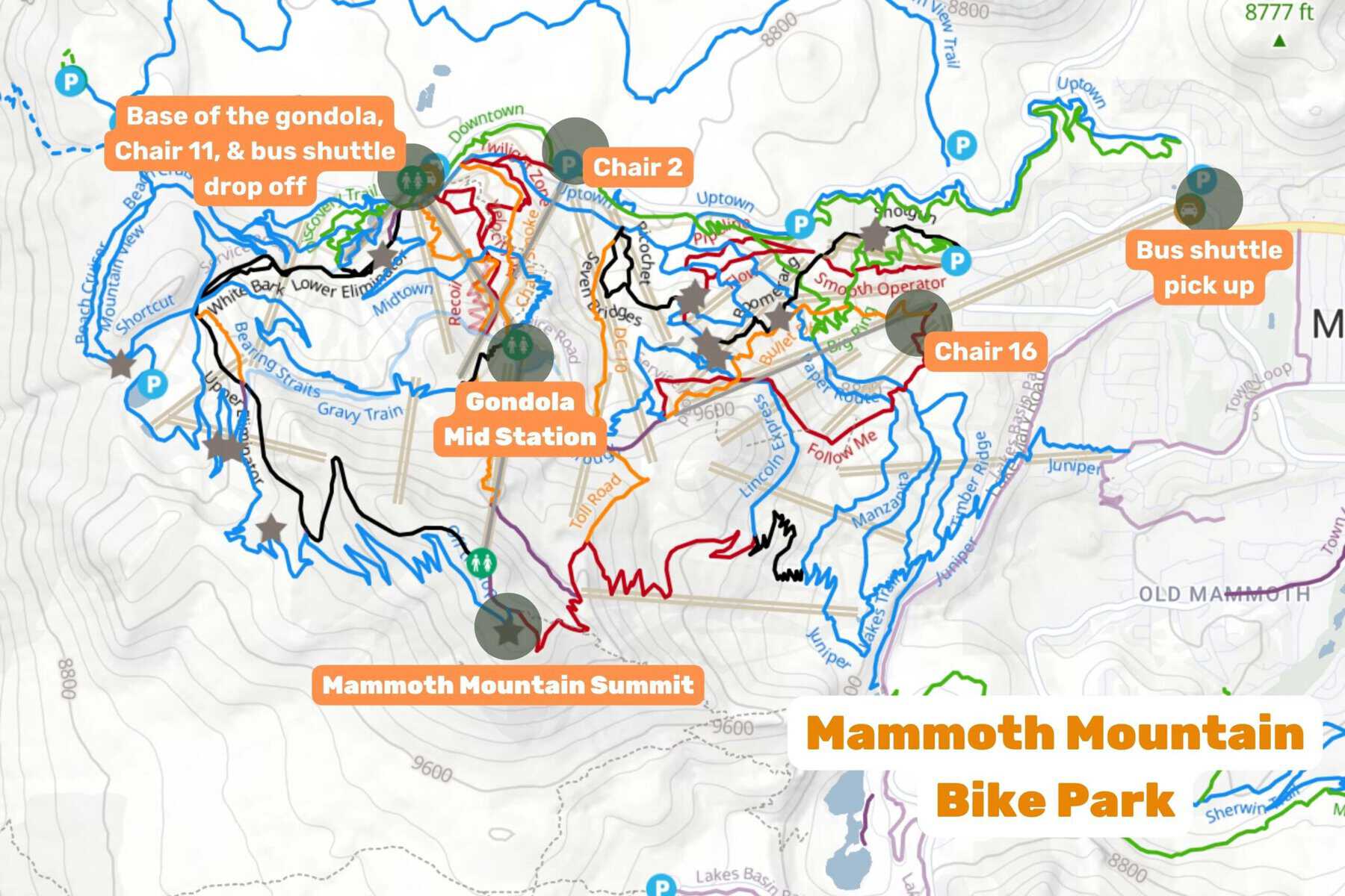 12 Tips for Riding Mammoth Mountain Bike Park