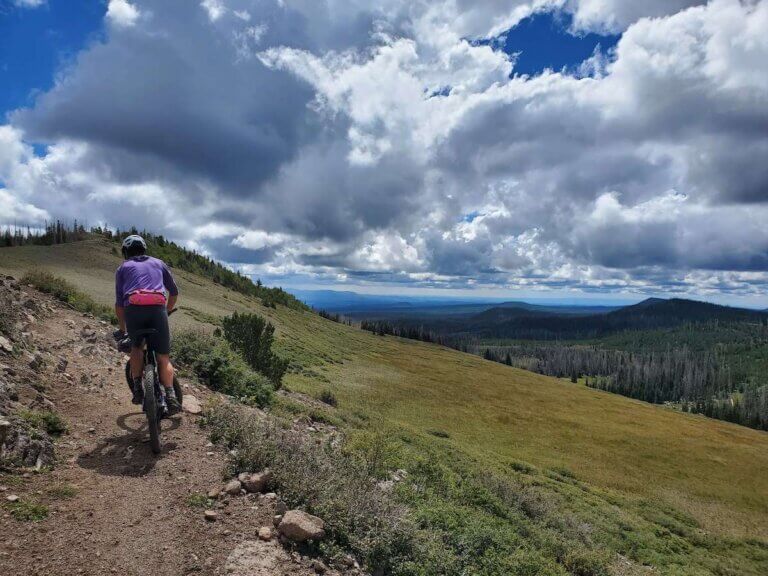 Bikepacking the Aquarius Trail Hut System in Utah