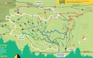 Mountain biking Massanutten's Western Slope in Virginia