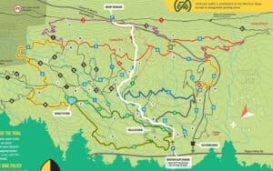 Mountain biking Massanutten's Western Slope in Virginia