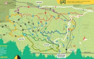 Mountain biking Massanutten's Western Slope in Virginia