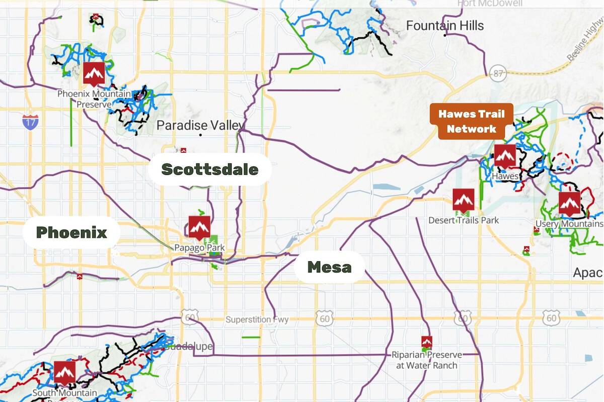 Hawes - The Best Mountain Biking in Phoenix?
