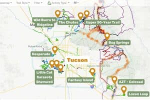11 Best Mountain Bike Trails in Tucson, Arizona